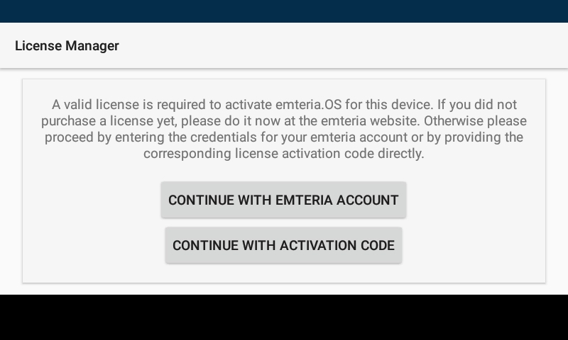 How to activate your device with an Activation Code