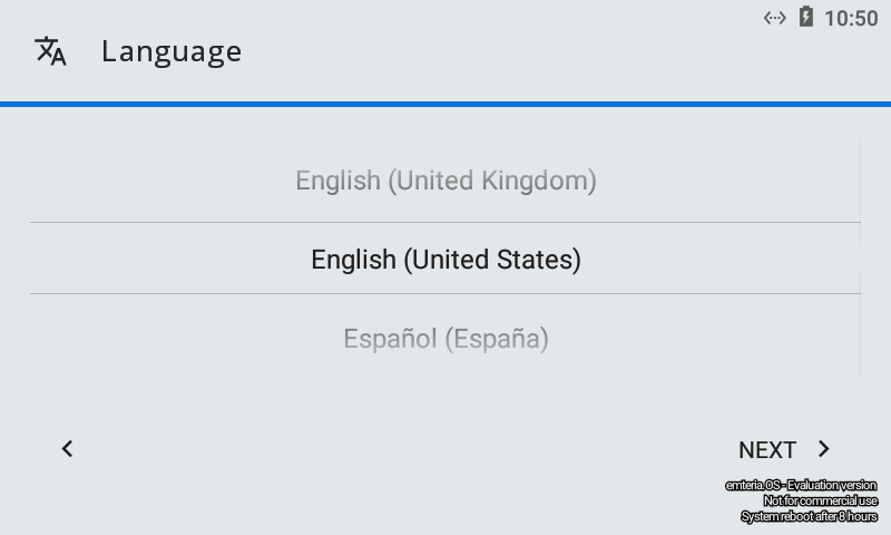 How to set up the initial device configuration with Setup Wizard