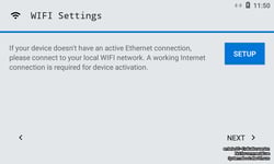 How to set up the initial device configuration with Setup Wizard