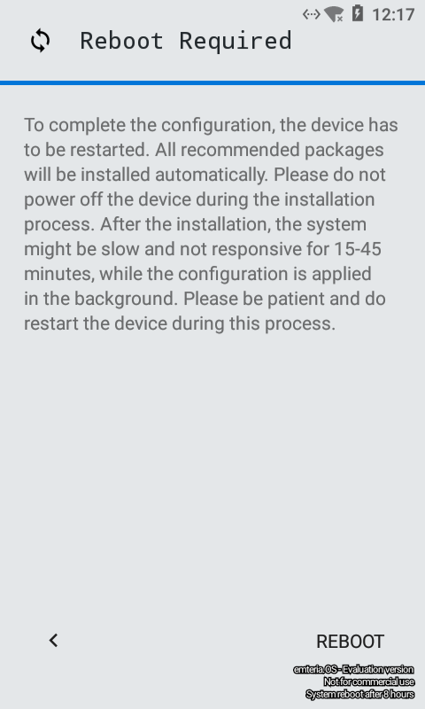 How to set up the initial device configuration with Setup Wizard